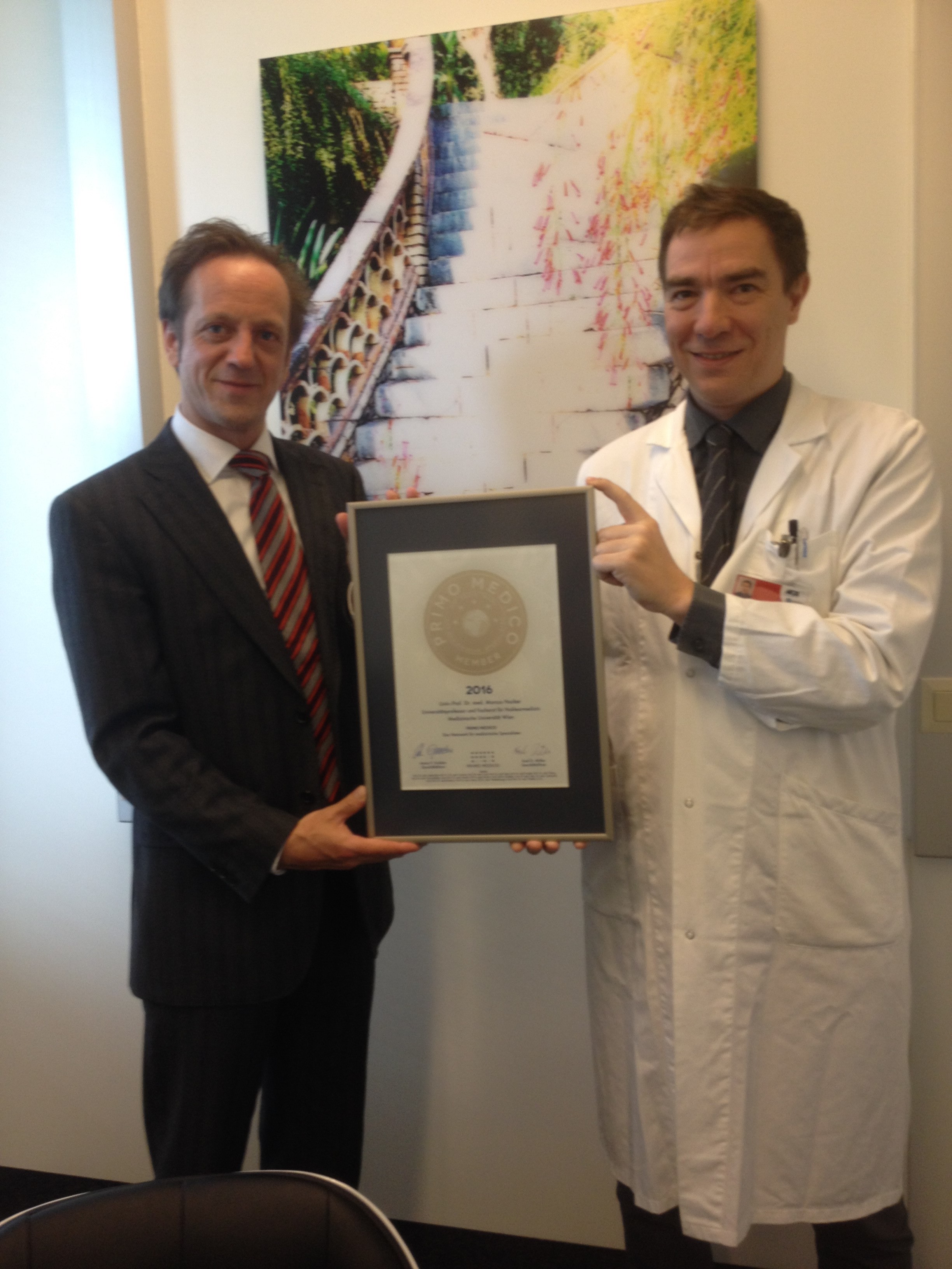 Univ.-Prof. Dr. med. Hacker – neues Mitglied im PRIMO MEDICO Netzwerk ...